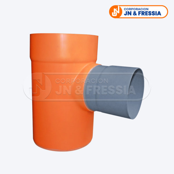 Tee reducción alcantarillado transformado sp pvc - Corporación JN & Fressia