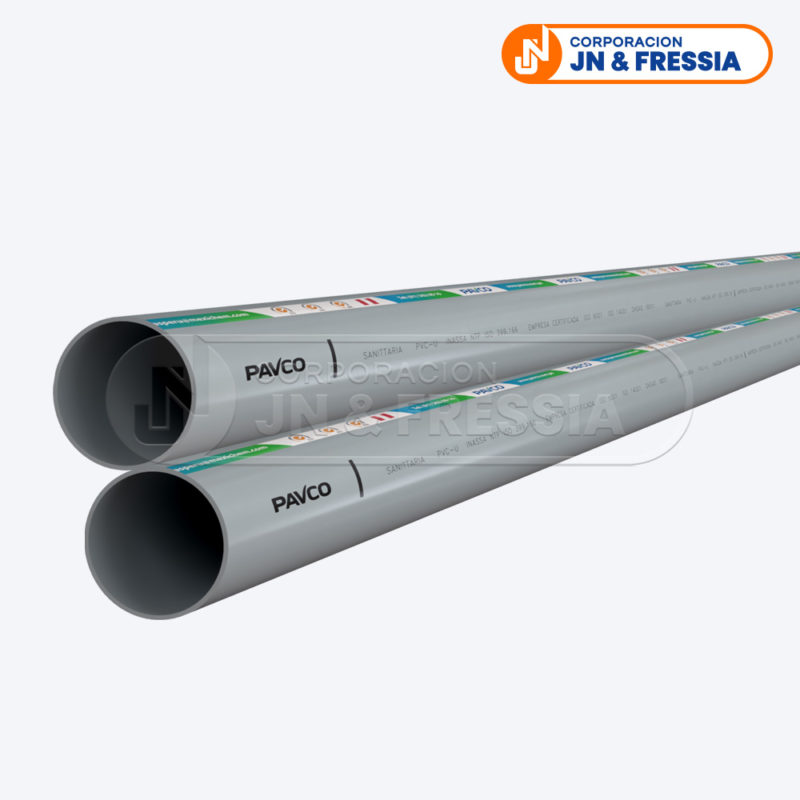 Tubo PVC agua C/R clase 10 5M Pavco - Corporación JN & Fressia